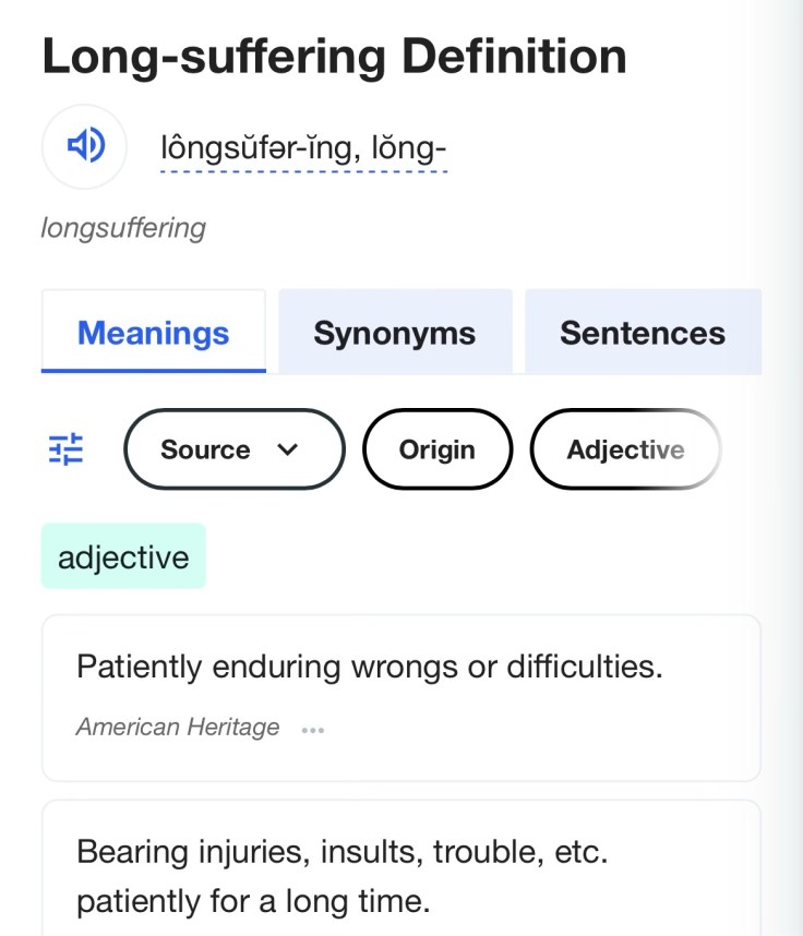 Long-suffering – who wants to do this? – Joyful Jenny Books / Ponder It ...